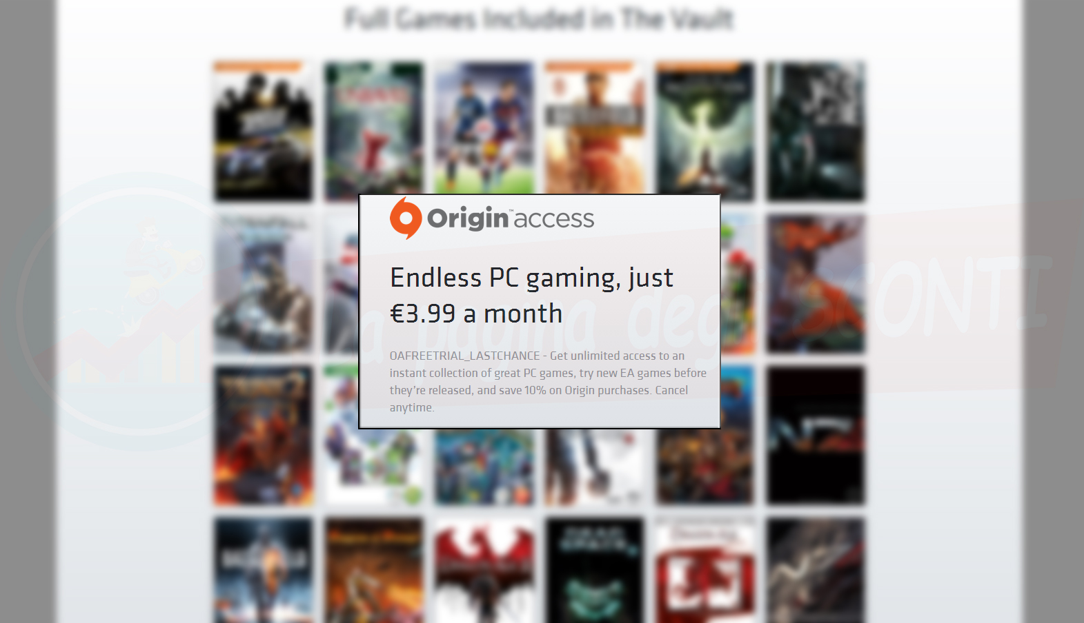 Origin Access: più di 50 giochi a 3,99€! — La pagina degli sconti