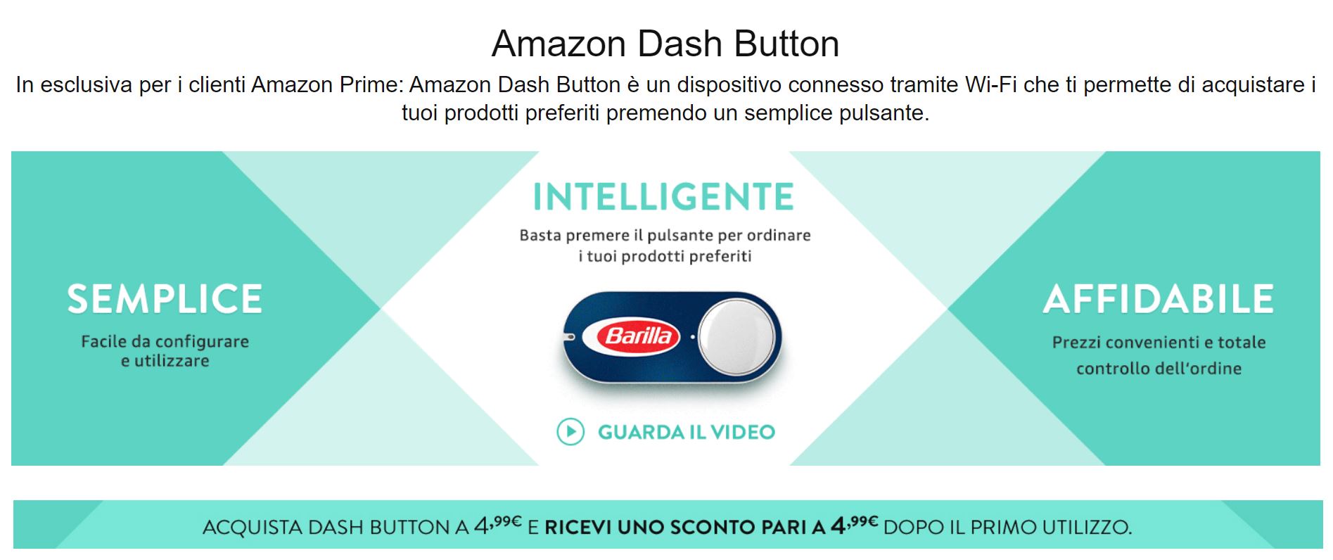Amazon Dash Button: cos'è e come funziona — La pagina degli sconti