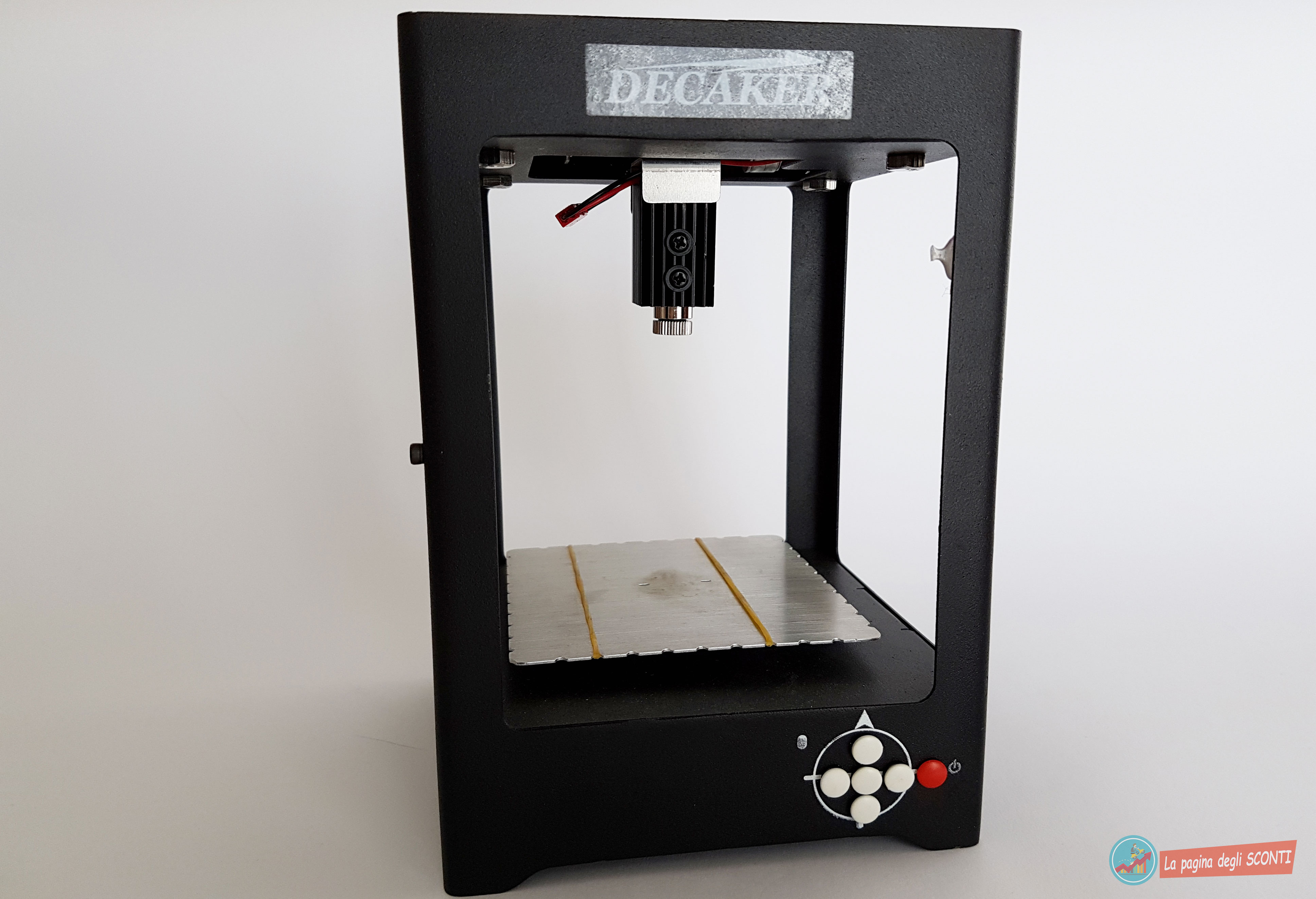 Recensione mini incisore laser Decaker — La pagina degli sconti