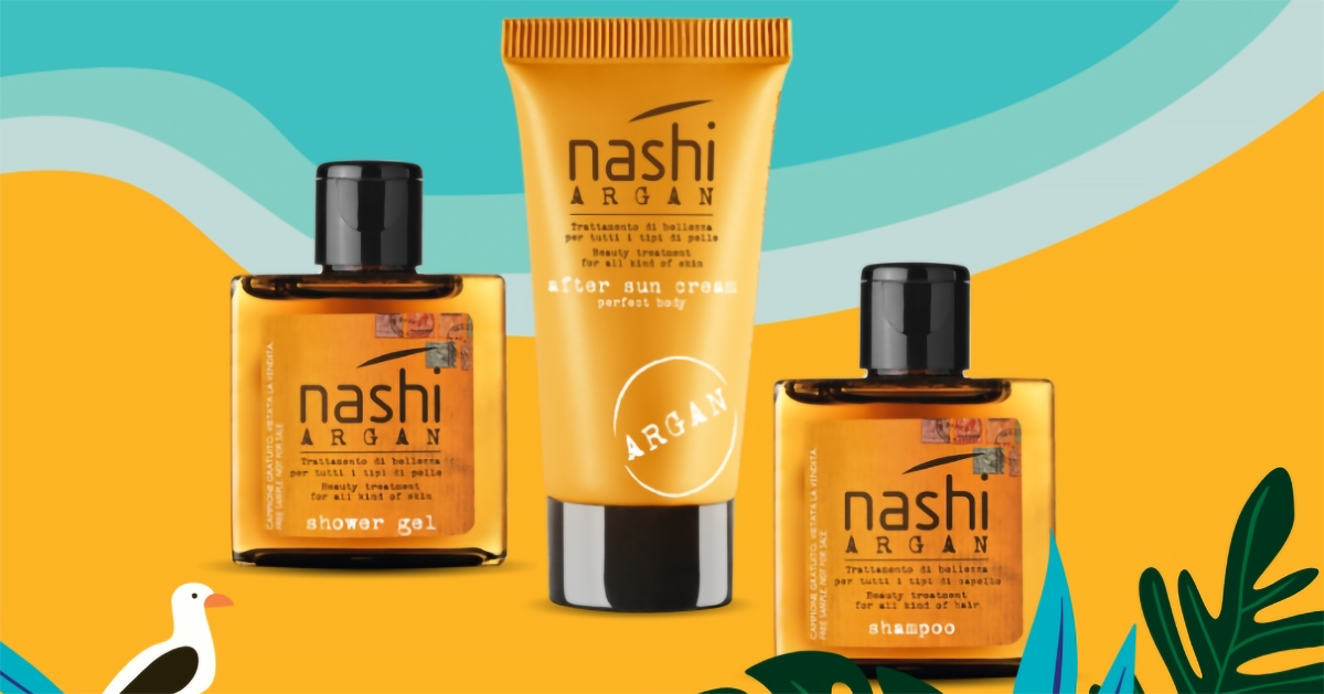 Richiedi gratuitamente il Nashi Sun Set, per proteggere i tuoi capelli!