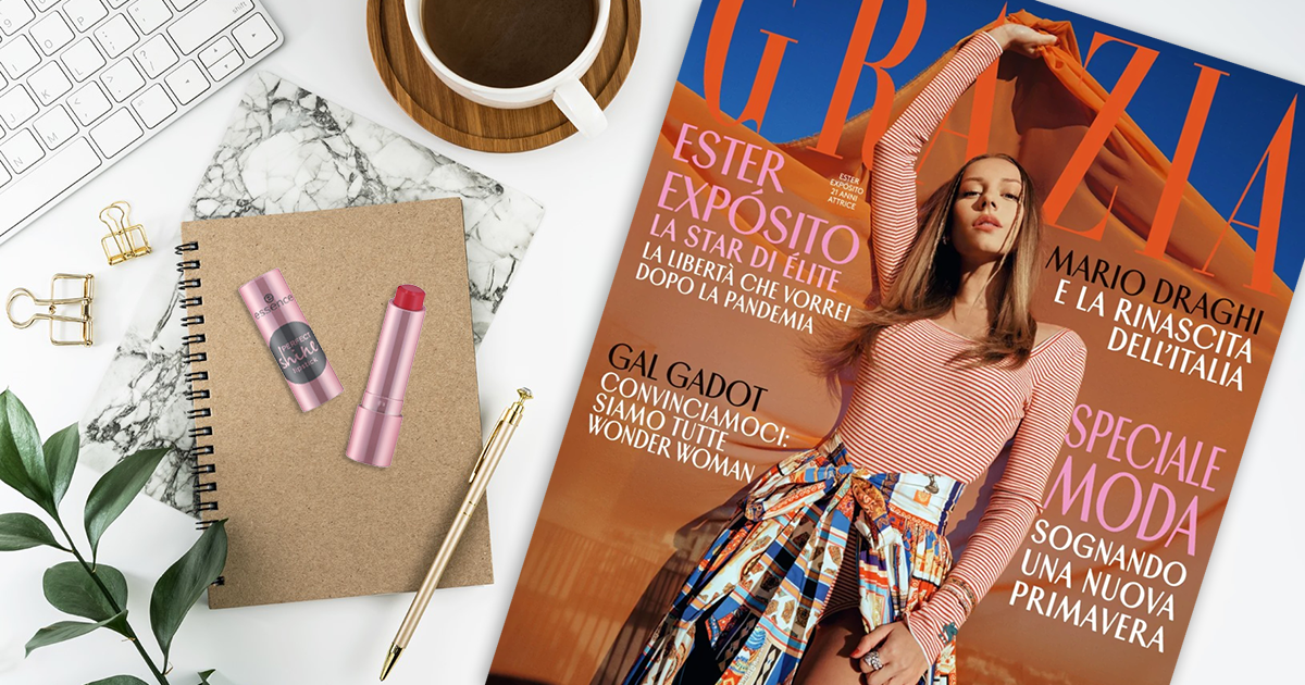 Affare in edicola: Rossetto Essence Perfect Shine in omaggio con Grazia! — La pagina degli sconti