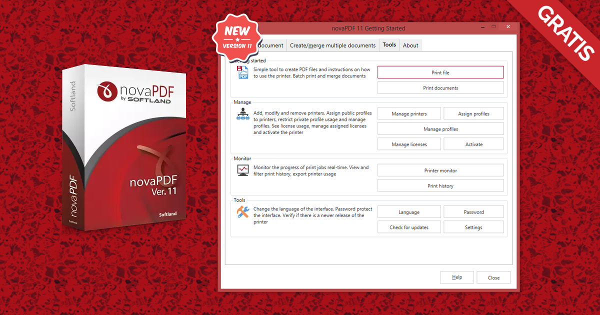 NovaPDF 11 Lite GRATIS per PC, software per creare e modificare file ...