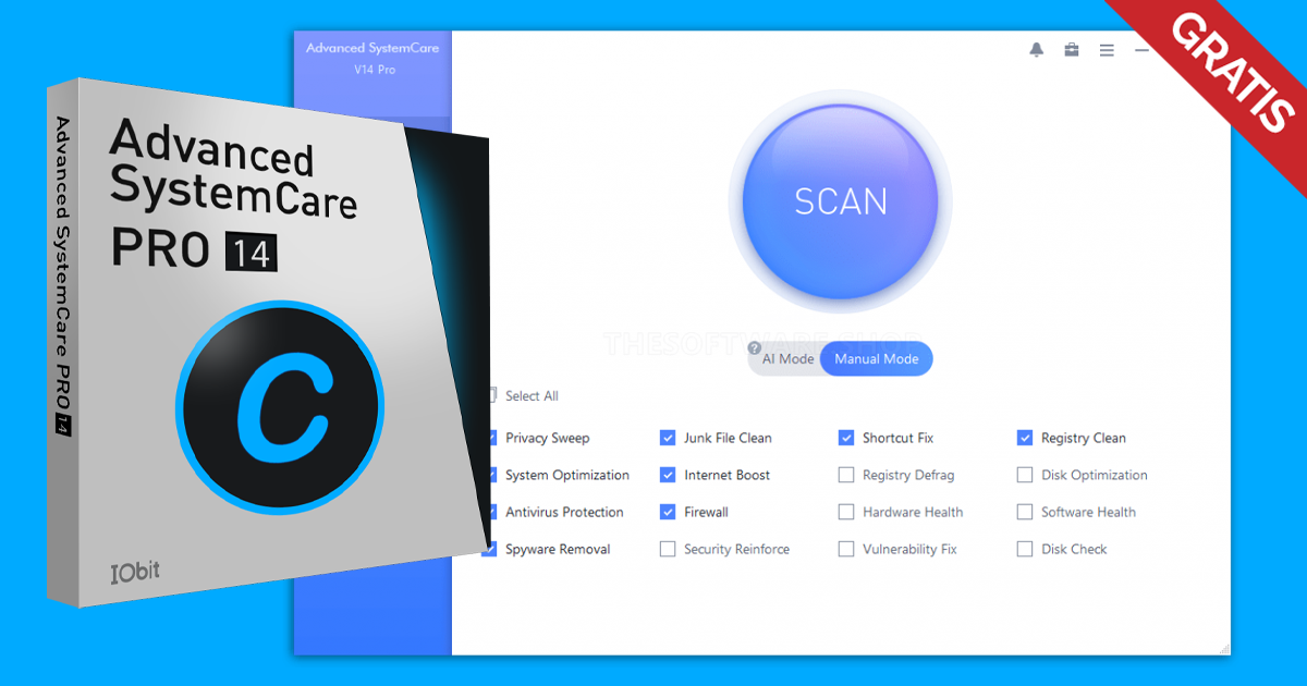 Advanced SystemCare 14 PRO GRATIS per pochi giorni, il tool che ...