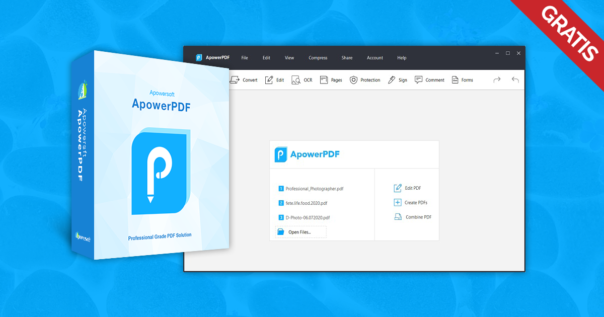 ApowerPDF GRATIS per un anno, disponibile ancora per pochi giorni! — La pagina degli sconti