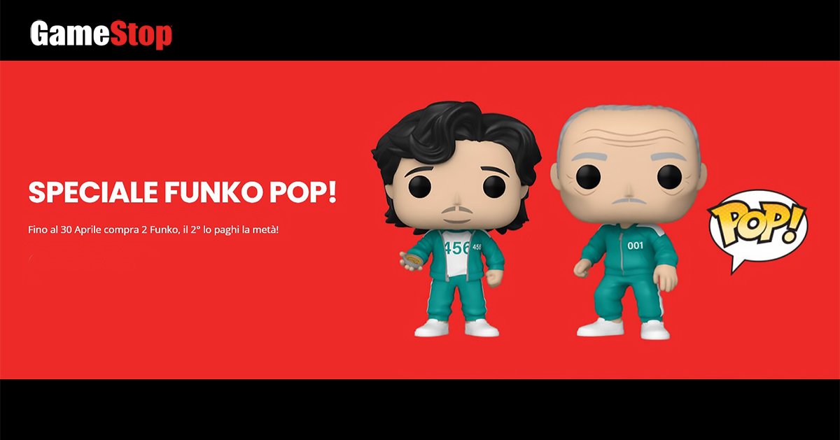 Gamestop "Speciale Funko POP!": acquista 2 Funko POP e il meno caro ti ...