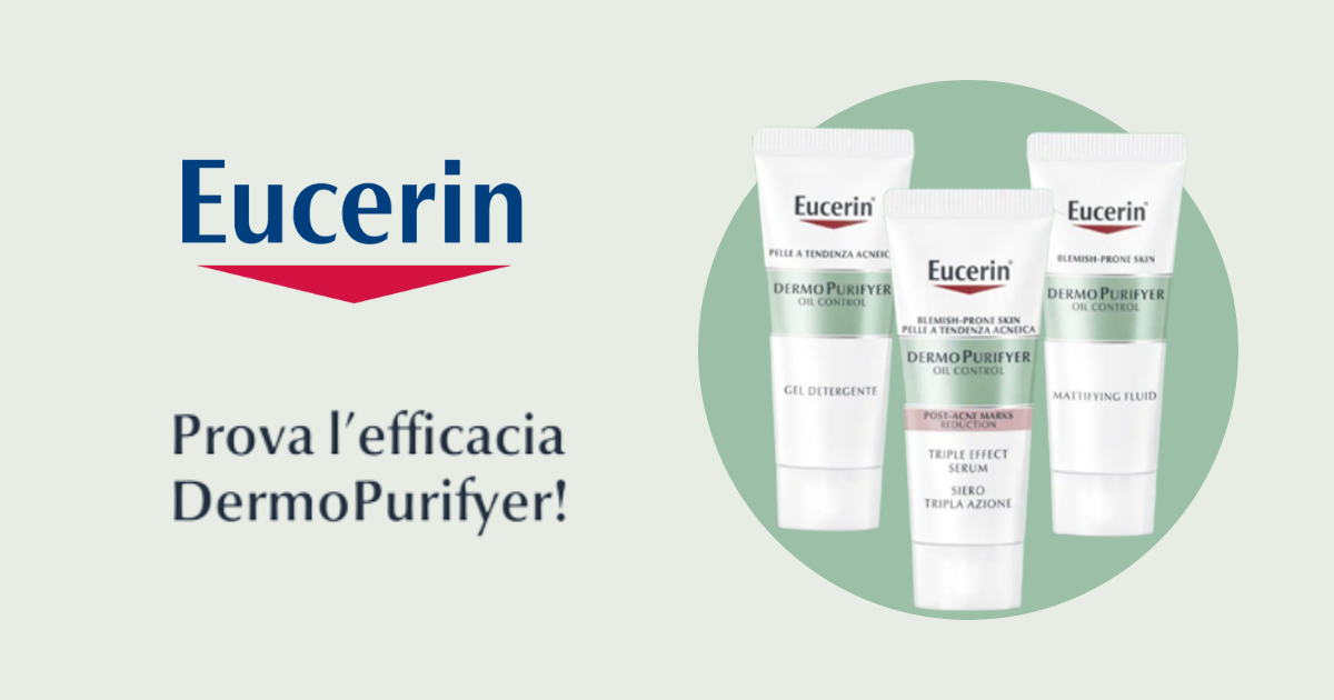 Eucerin: testa l'efficacia dei prodotti DermoPurifyer ritirando un ...