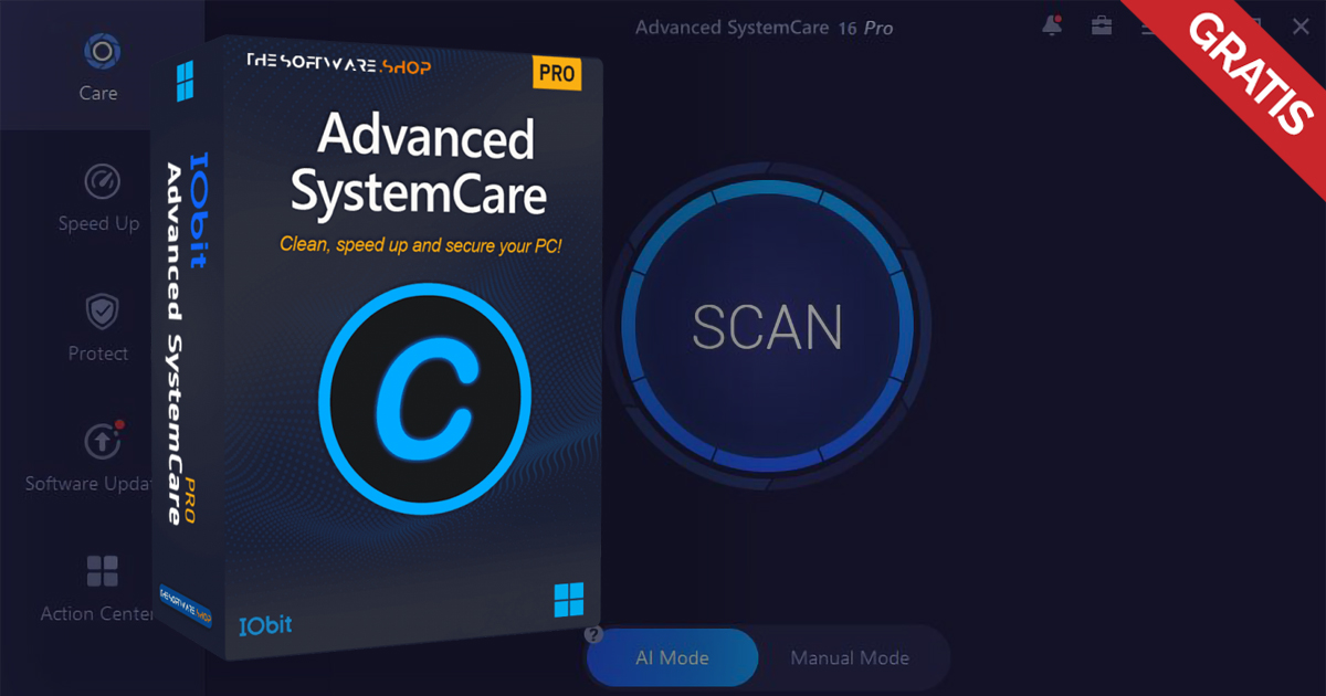 Advanced SystemCare 16 PRO GRATIS ancora per poche ore, il tool che ottimizza il tuo PC! — La ...