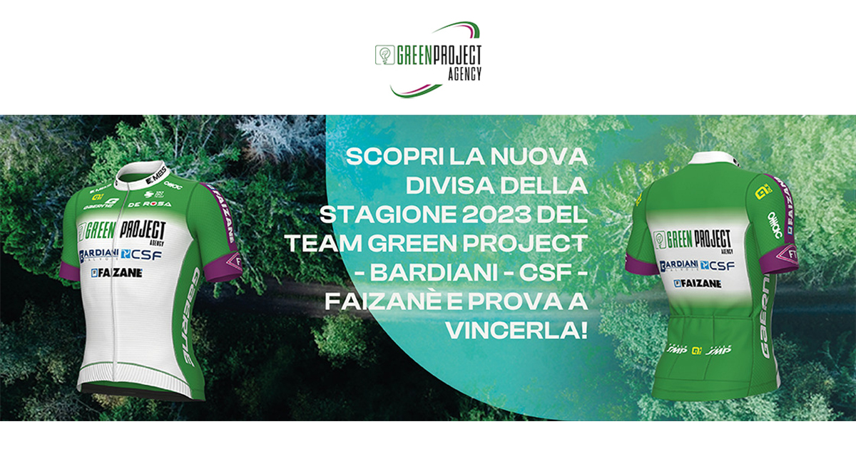 Scopri il ciclismo e vinci la nuova divisa Green Project 2023! — La pagina degli sconti