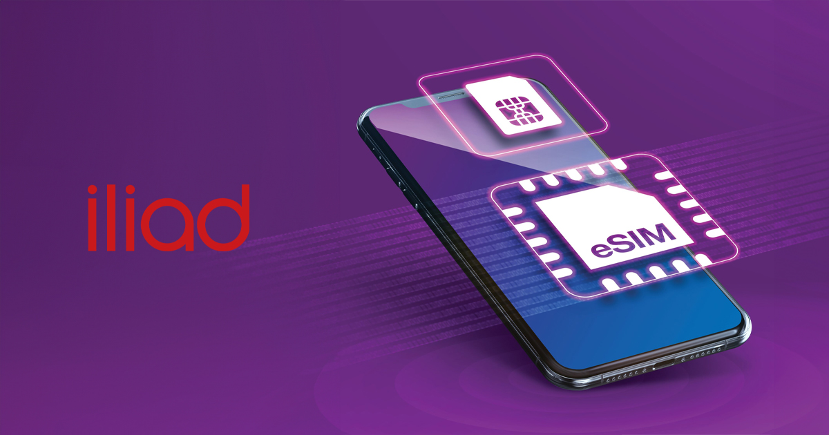 Iliad rende disponibili le eSIM, gratis e già attivabili! — La pagina ...