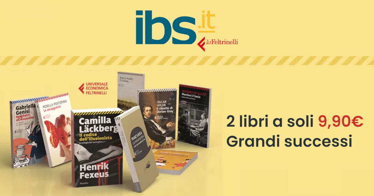 Promozione IBS: 2 libri tascabili a soli 9,90€! Solo fino a esaurimento scorte — La pagina degli ...