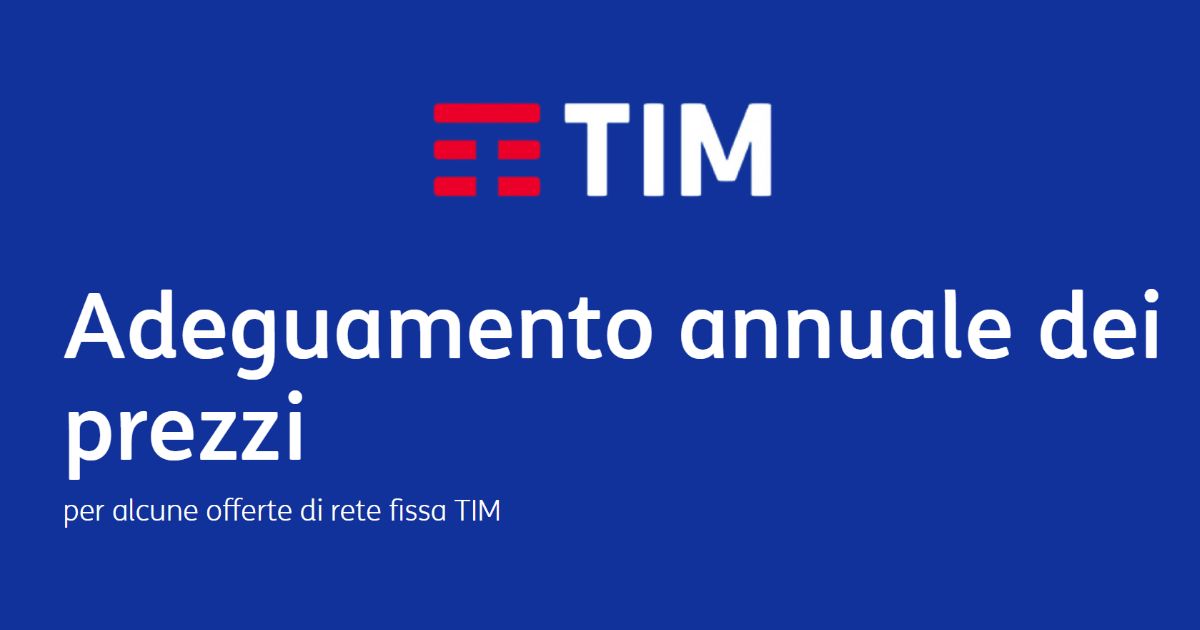 Rincari sulle offerte TIM per l'adeguamento all'inflazione: decisione ...