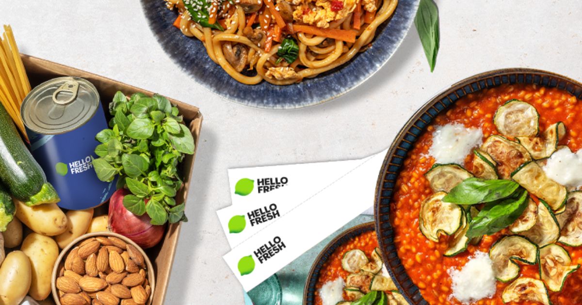 Codice promo HelloFresh: ottieni il 40% di sconto sulla prima box e il ...