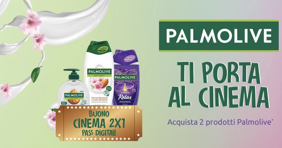 Acquista 2 prodotti Palmolive e ottieni un Buono Cinema Stardust come ...