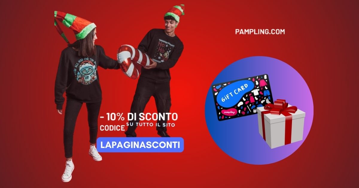 Promo Pampling: -10% di sconto su tutto il sito con il nostro codice ...