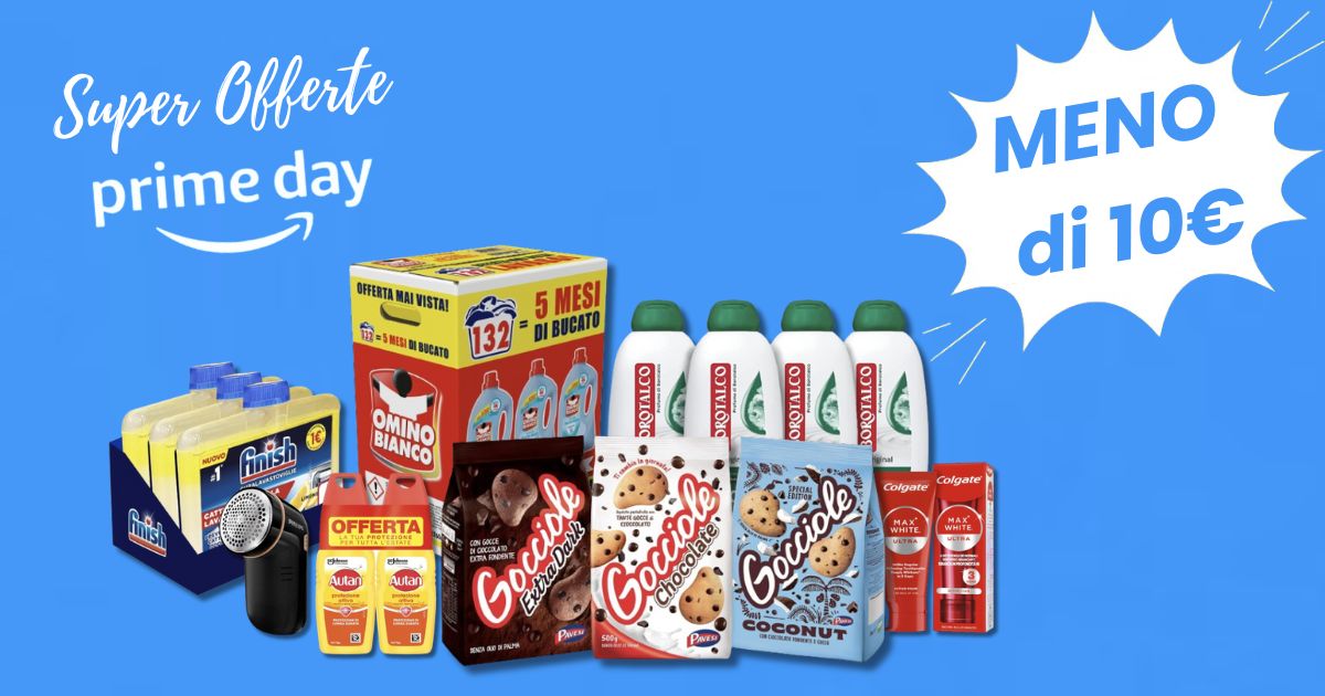 Amazon Prime Day 2024: i migliori prodotti a meno di 10€! — La pagina degli sconti