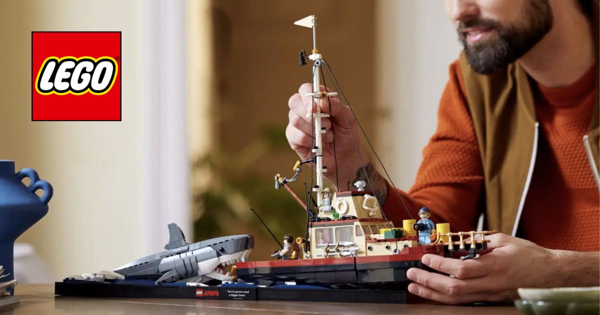 Novità LEGO Ideas: in arrivo il set che omaggia il film cult Lo squalo ...